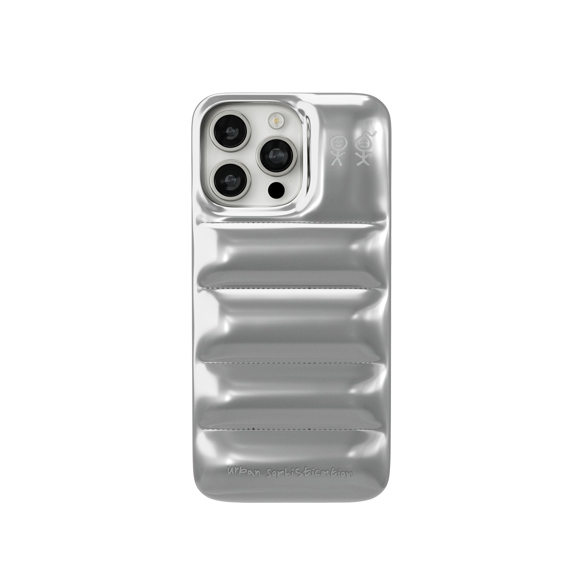 The Puffer Case® - Chrome | Urban Sophistication