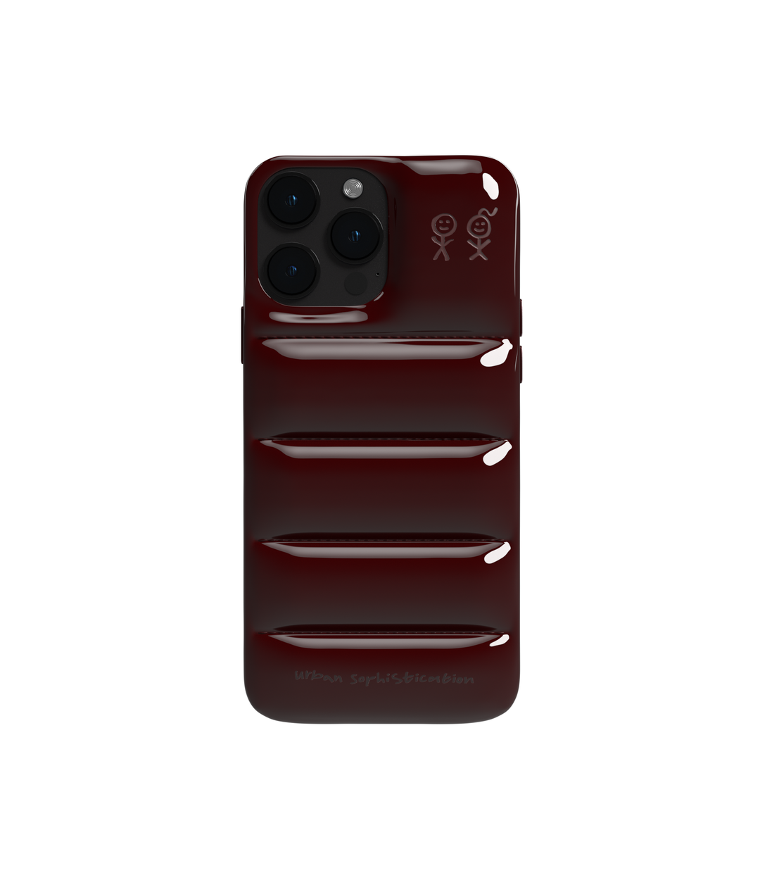 THE PUFFER CASE® - DARK CHERRY – Urban Sophistication