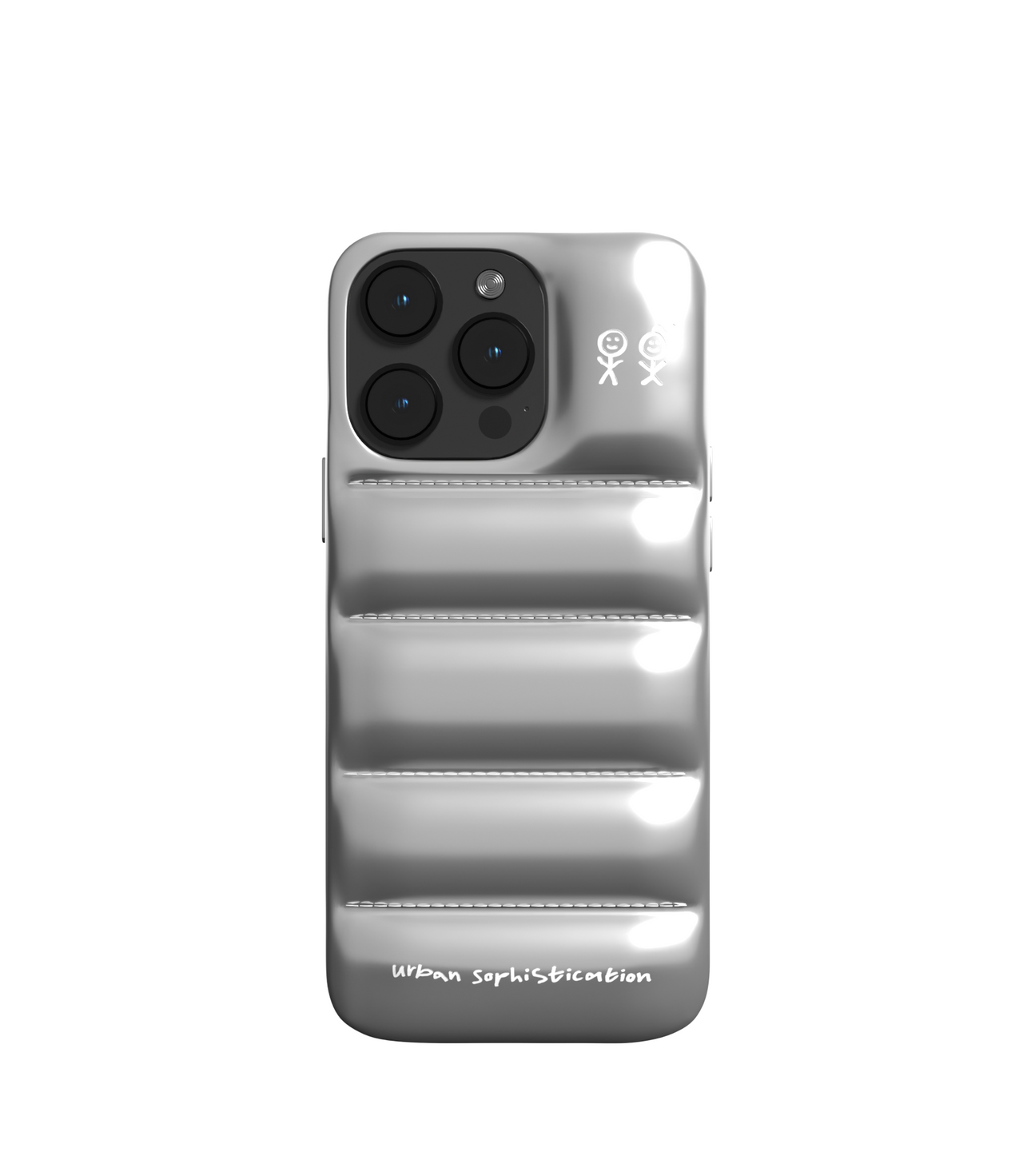 THE PUFFER CASE® - CHROME – Urban Sophistication